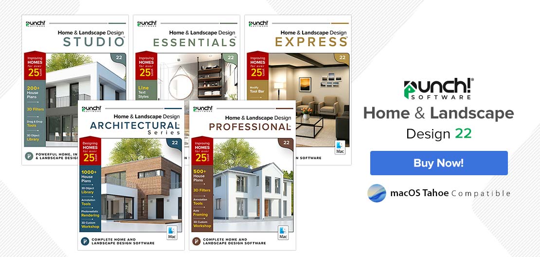 Home Design Software for PC and Mac | Interior Design and Landscape Design | Punch! Software